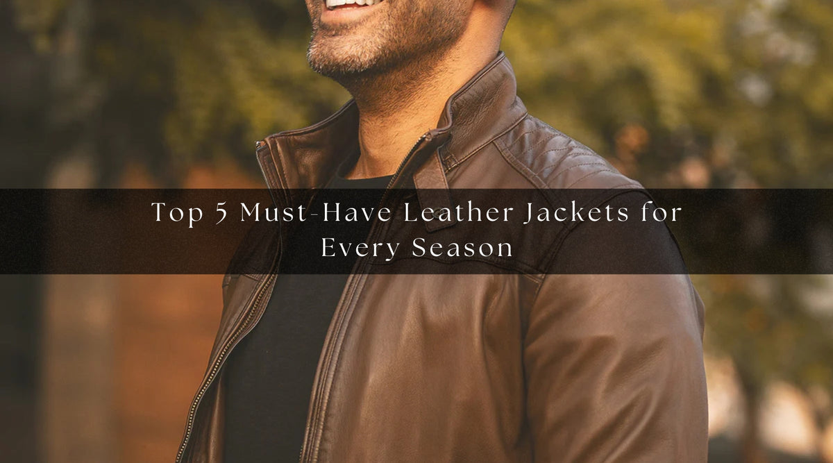 Las 5 mejores chaquetas de cuero imprescindibles para cada temporada ...