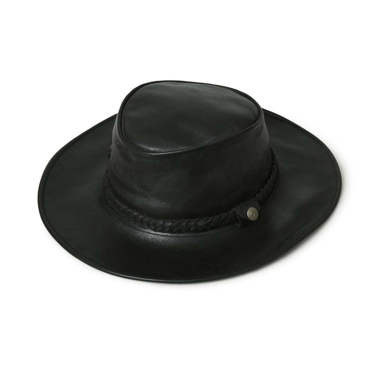 Buy Men's Leather Cowboy Hats Online in USA — Classy Leather Bags
