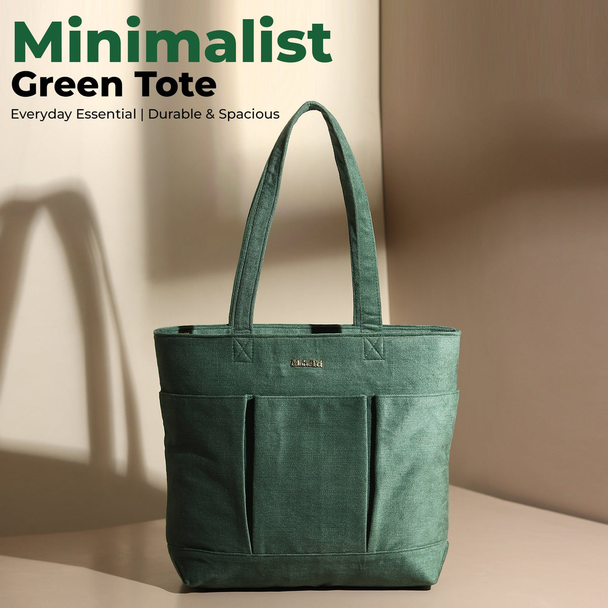 City Life Canvas Tote Bag — Classy Leather Bags