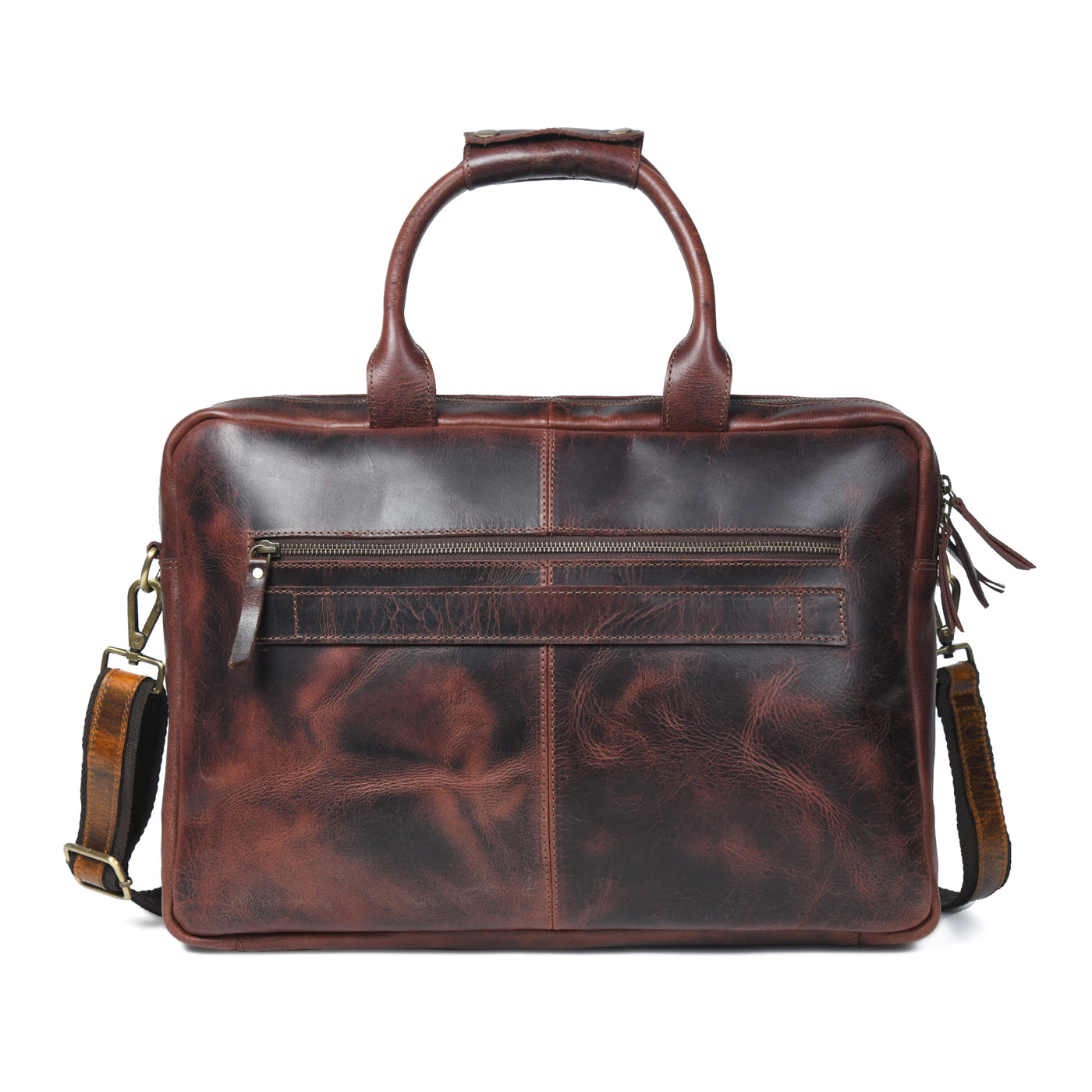 Buffalo Leather Pilot Bag – Vintage Flight Bag for Travel, Work & Carry ...