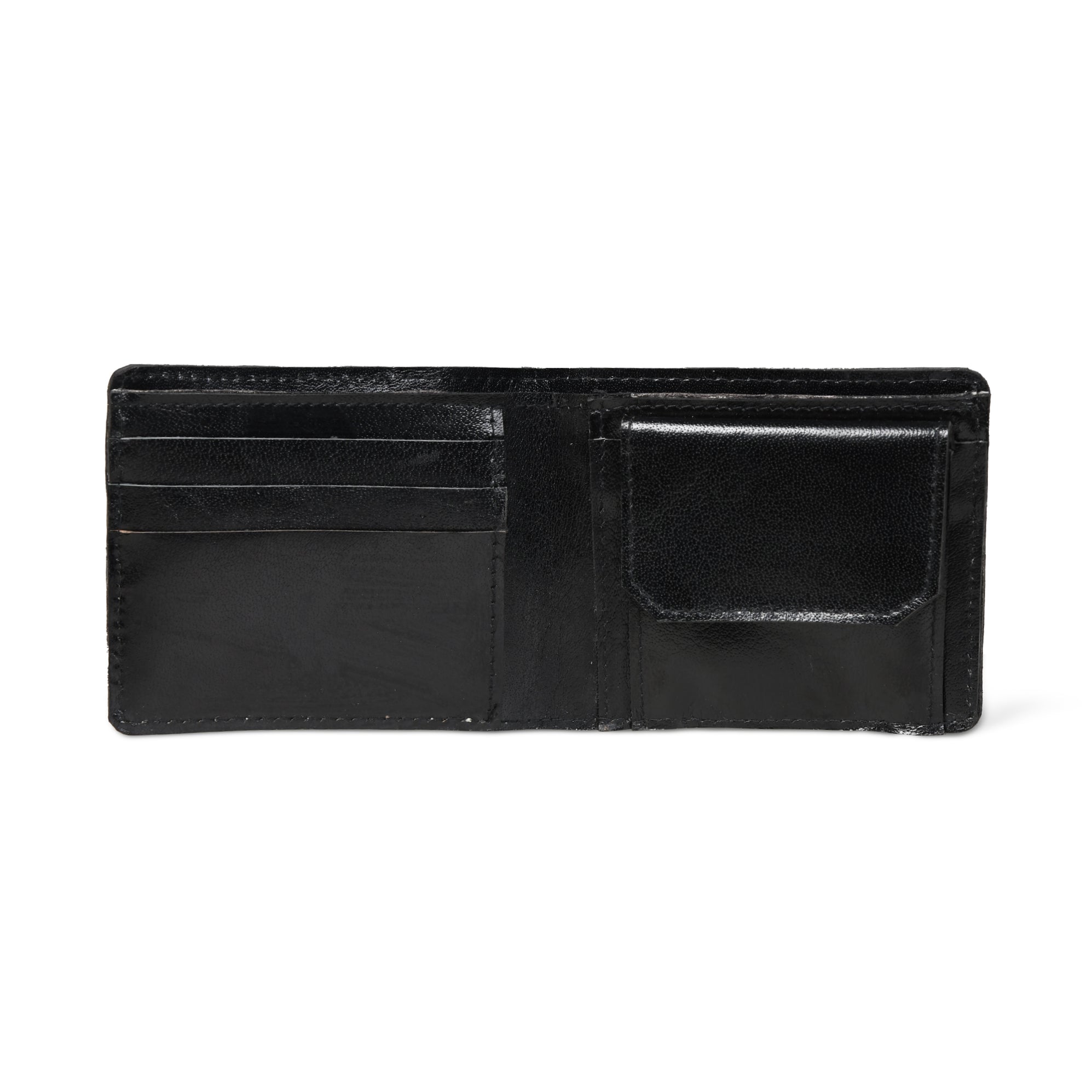 Black Genuine Leather Men's Leather Wallet , Gift Wallet for Men ...