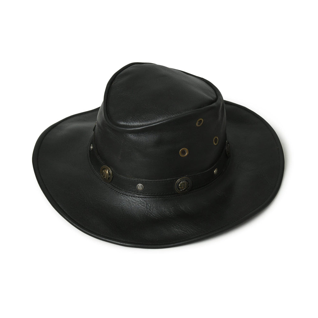 Buy Men's Leather Cowboy Hats Online in USA — Classy Leather Bags