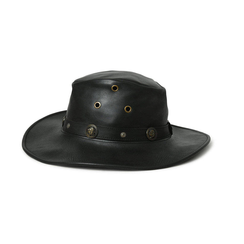 Buy Men's Leather Cowboy Hats Online in USA — Classy Leather Bags