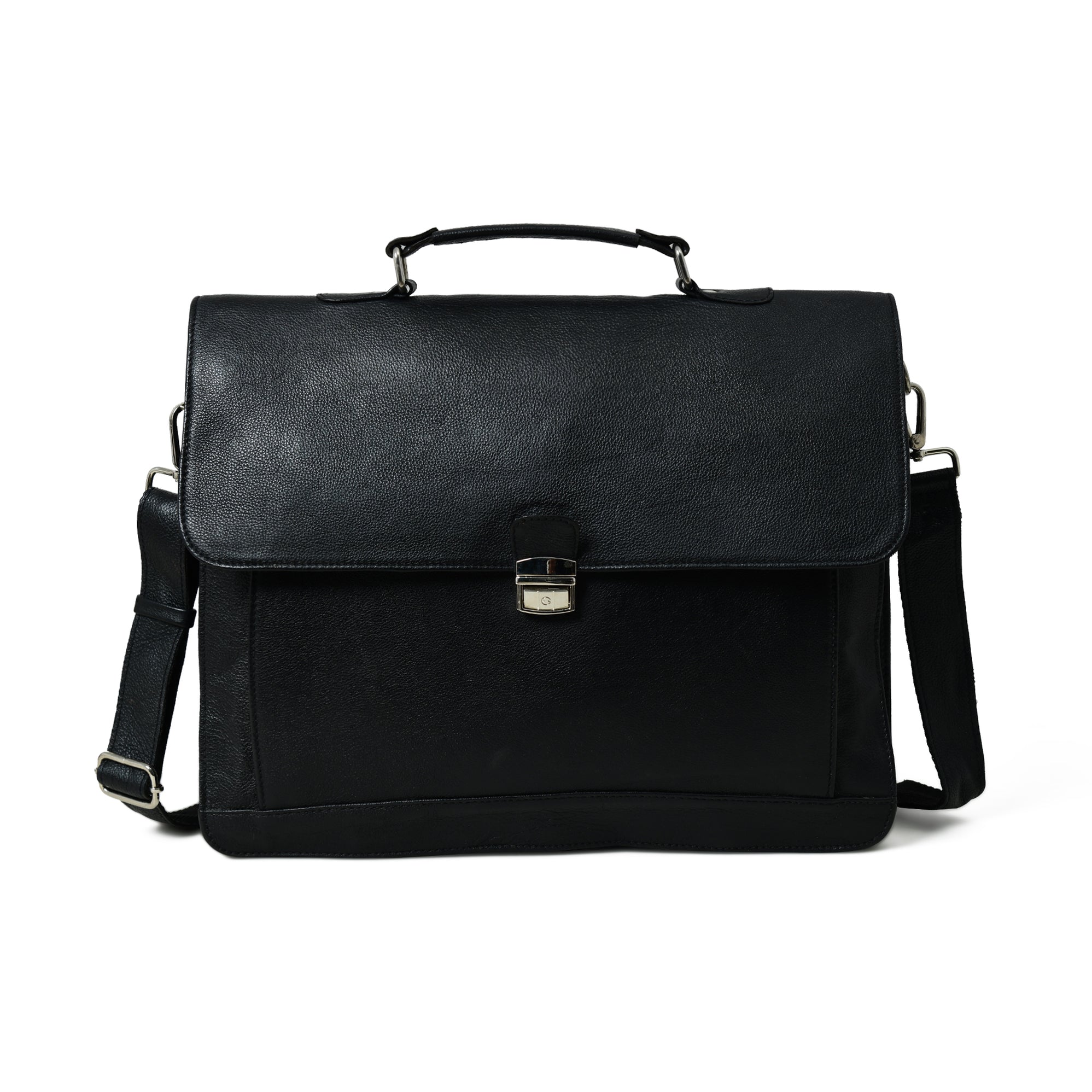 Genuine Leather Suitcase Briefcases For Men Women — Classy Leather Bags