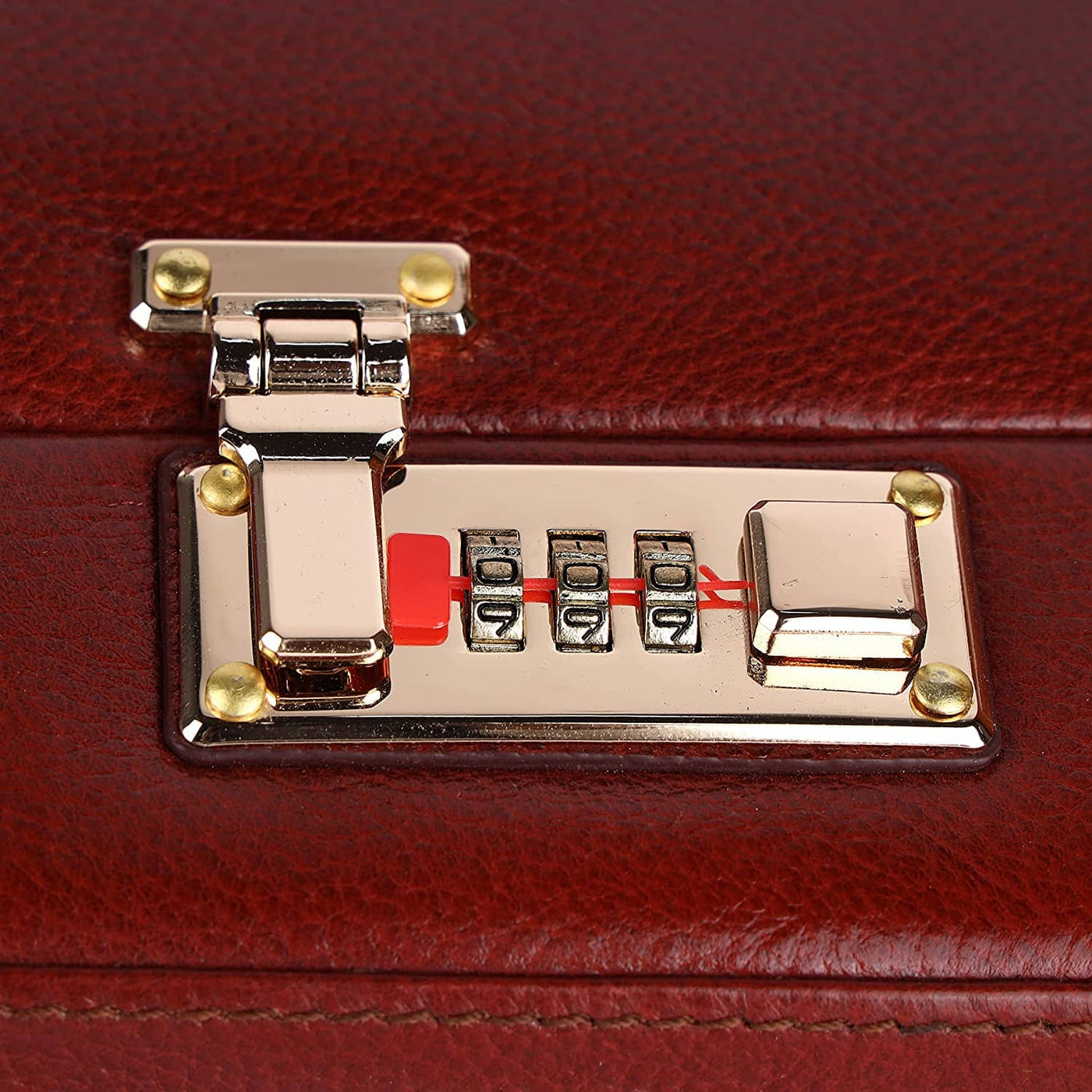 Rich Brown Office Suitcase — Classy Leather Bags