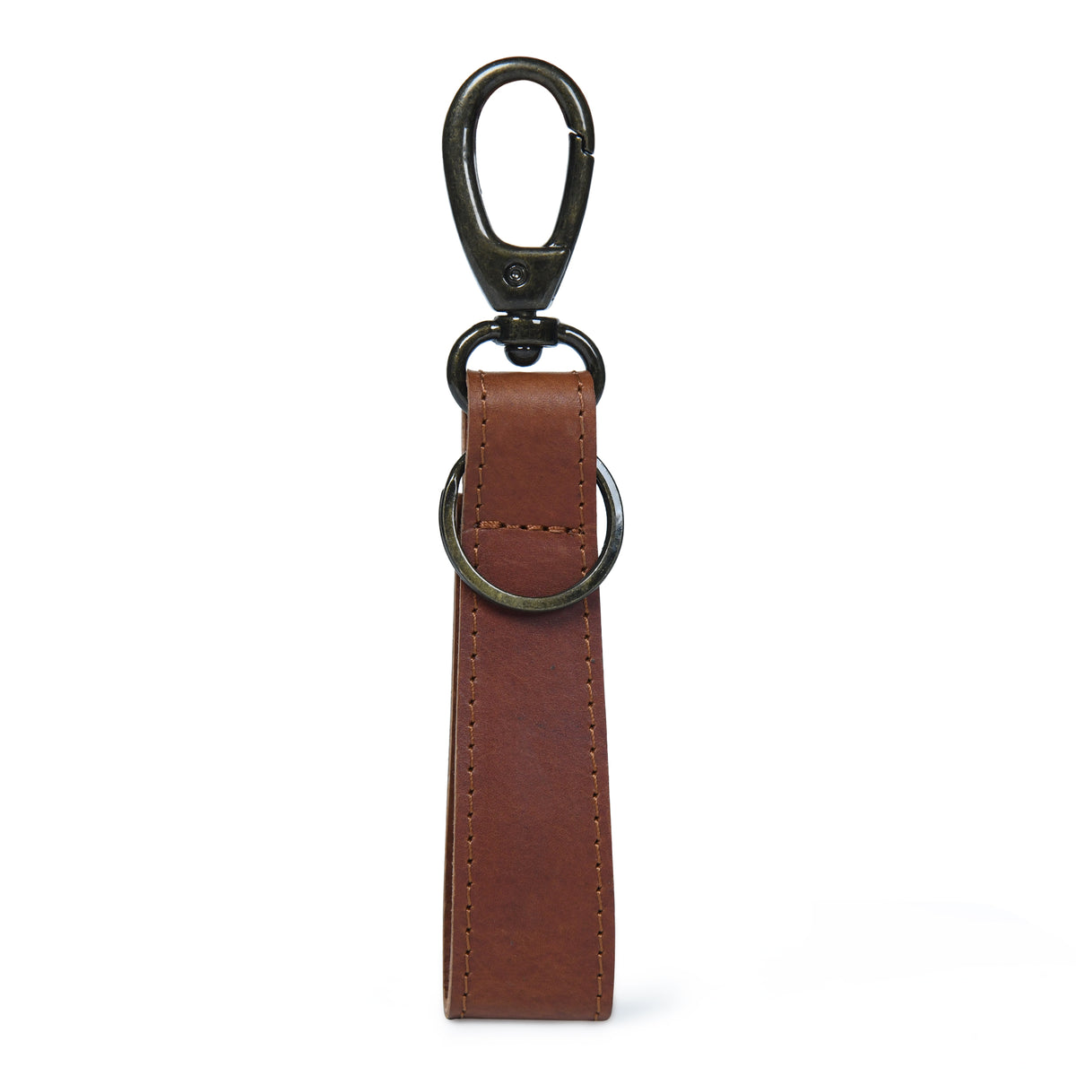 Everyday Leather Keychain Classic Genuine Leather Key Holder for Men ...