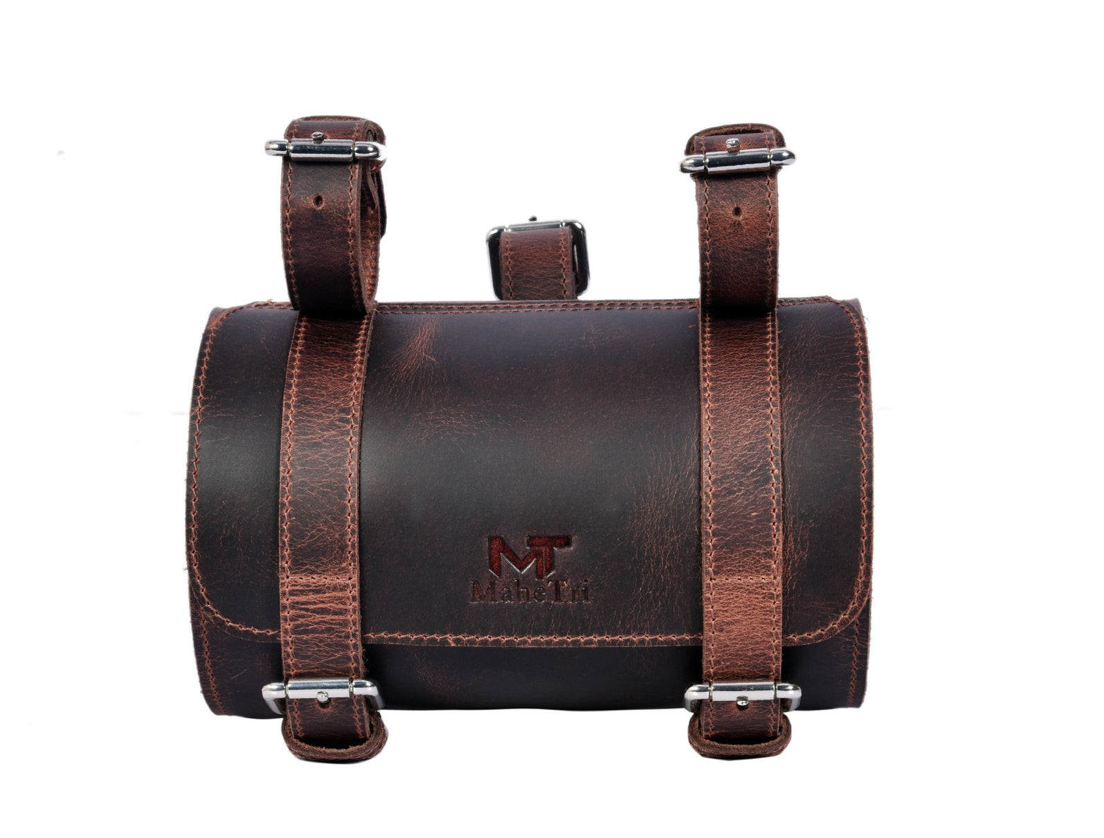 Grayson Leather Motorbike Side Pouch | Motorcycle Saddle Bag — Classy ...