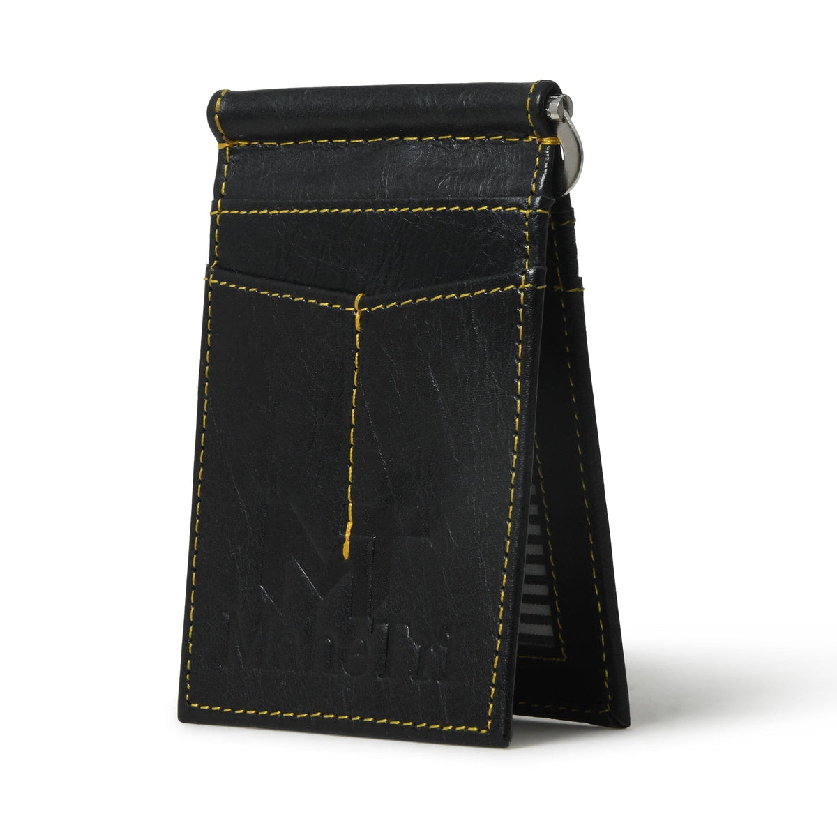 Black Money Cliper Wallet | Leather Money Cliper For Men — Classy ...