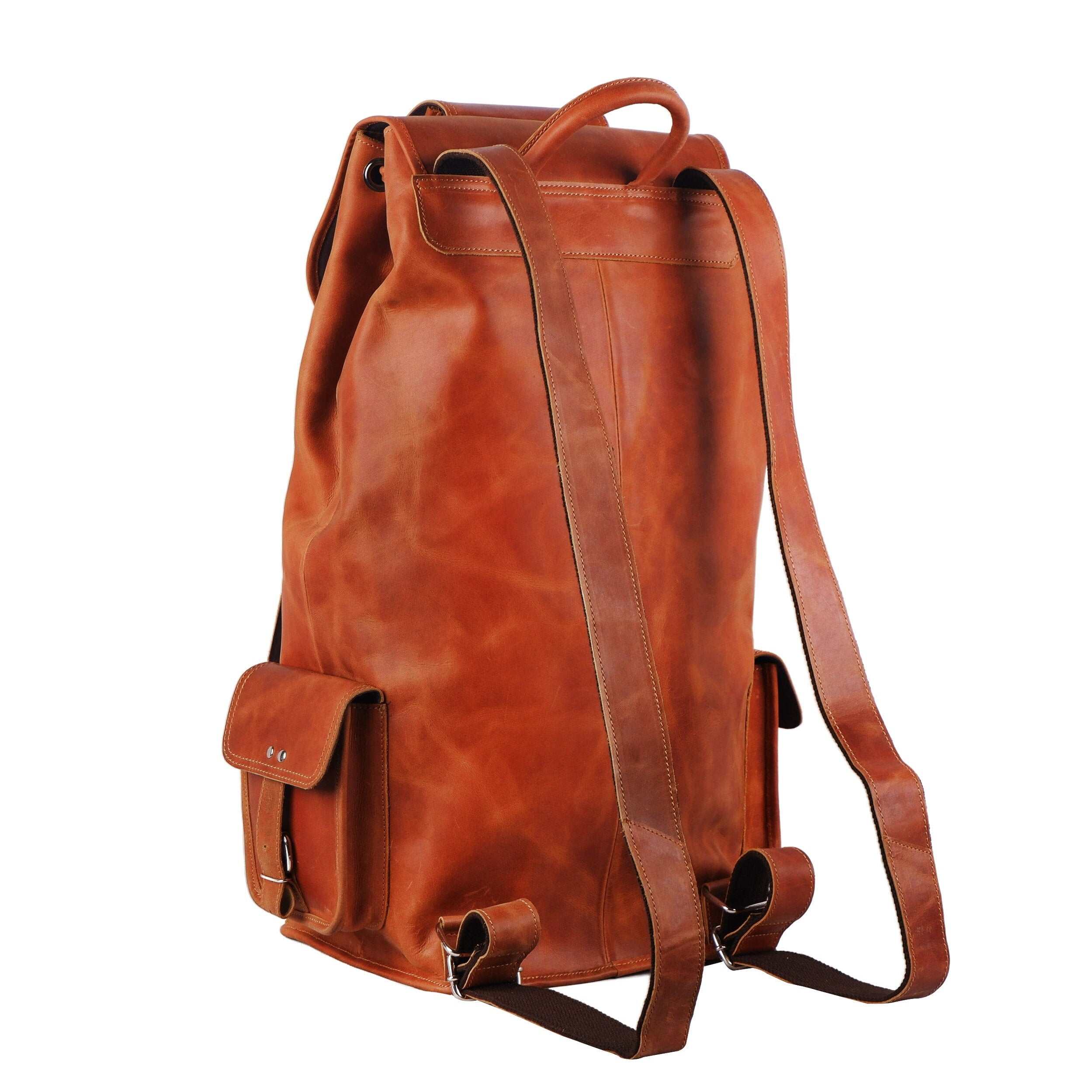 Kingston Tan Leather Backpack | Leather Backpack For Men & Women ...