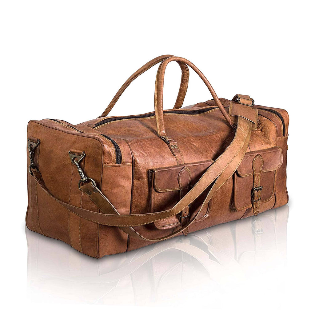 Buy Leather Duffle Bags Classyleatherbags — Classy Leather Bags