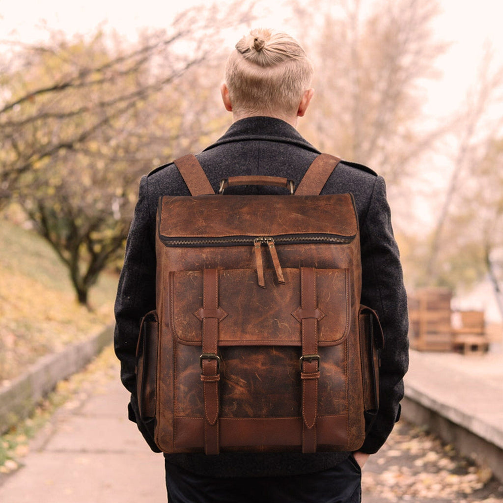 Buy Leather Backpacks Online | Classy Leather Bags